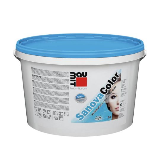Baumit SanovaColor Silikat-Fassadenfarbe - Weiß ()