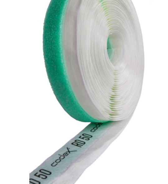 codex RD 50 Selbstklebender PE-Randdämmstreifen mintgrün 50 mm - 20 m ...