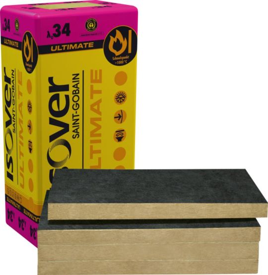 Isover Ultimate FSP-034 Fassaden-Dämmplatte WLS 035 - 1250 x 625 mm ()