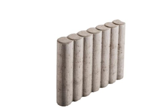 Gala-Lusit Beetfix Palisade 6x33x25 cm - Grau mit Fase (4040934100144)