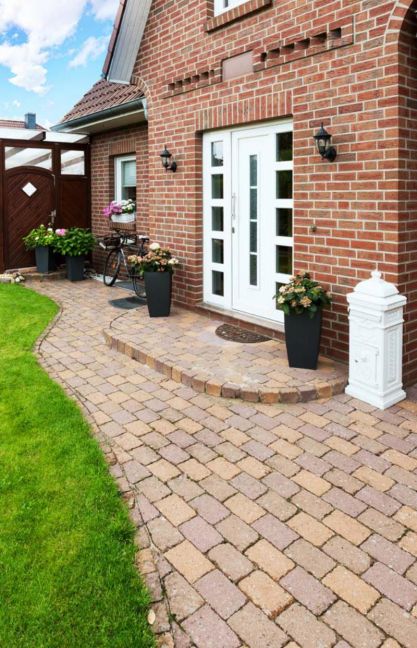 Gala-Lusit Steinhuder Rustikal Pflaster Antik 21,4x14,4x8 cm - Erdbraun ...