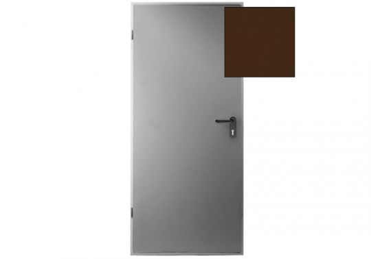 Novoferm Stahl Innentür Super-Color - Türelement - Sepiabraun ()