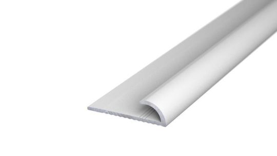 Prinz Alu-Abschlussprofil Nr.950 27x7,1mm 2,6m ungelocht Einschub 4,5mm ()