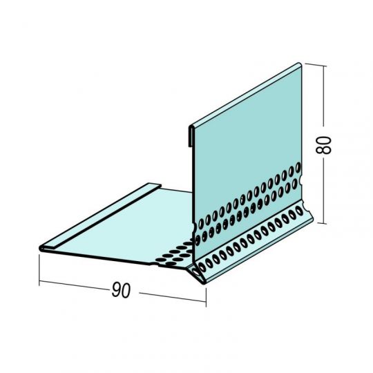 Protektor Nr.: 9130 Kiesfangleiste Alu (4009230038339)