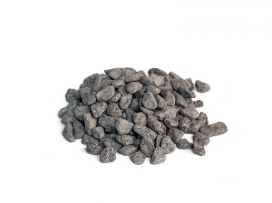 Redsun Ziersplitt Nero Ebano rund schwarz 15-25 mm - 25 Kg Sack (8713181968503)