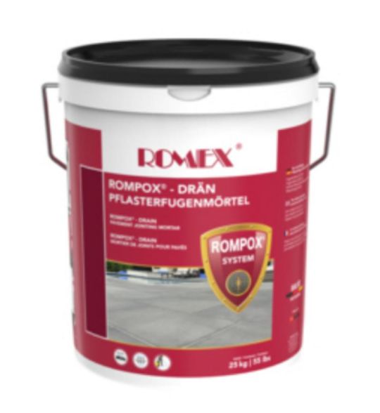 ROMPOX - DRÄN sicherer 2-Komponenten-Pflasterfugenmörtel - 25 Kg ()