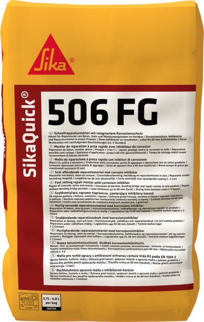 Sika SikaQuick-506 FG Schnellreparaturmörtel PCC ()