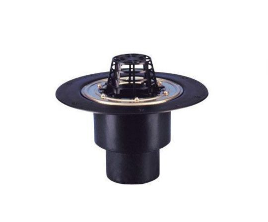 Essmann Gully Sicherheitsflansch senkrecht, Bitumen ()