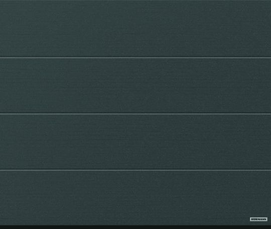 Hörmann Sektionaltor RenoMatic 42 waagerechte L-Sicke Slategrain - CH ...