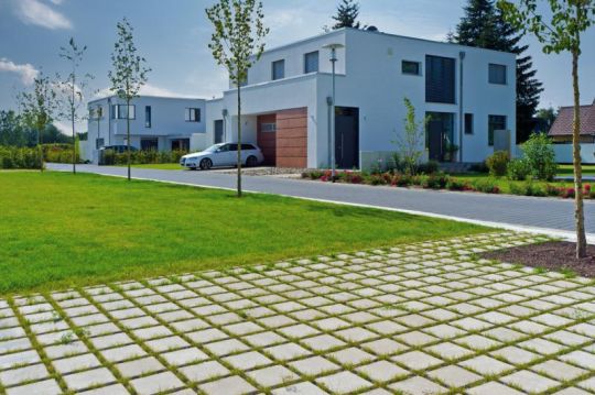 Gala-Lusit Crescendo Öko Pflaster Stein A 20x20x8 cm, 3 cm Fuge - Grau ...